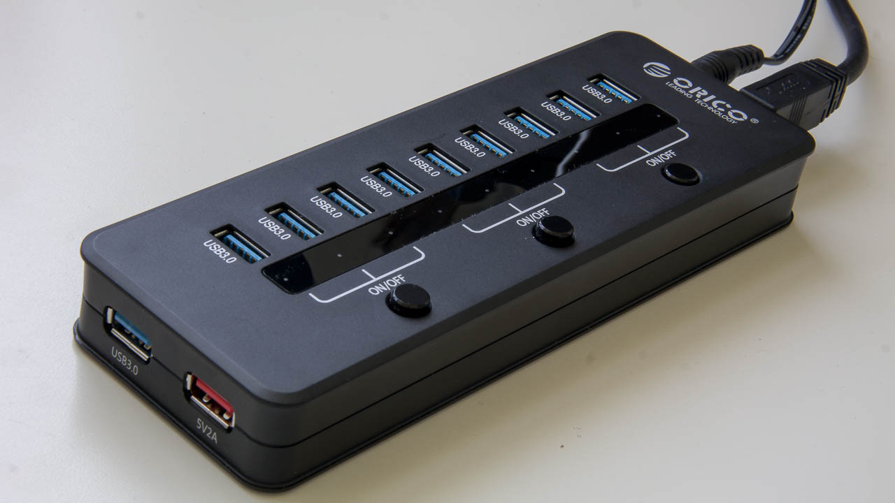 ORICO 10 port USB 3.0 HUB - Techtest