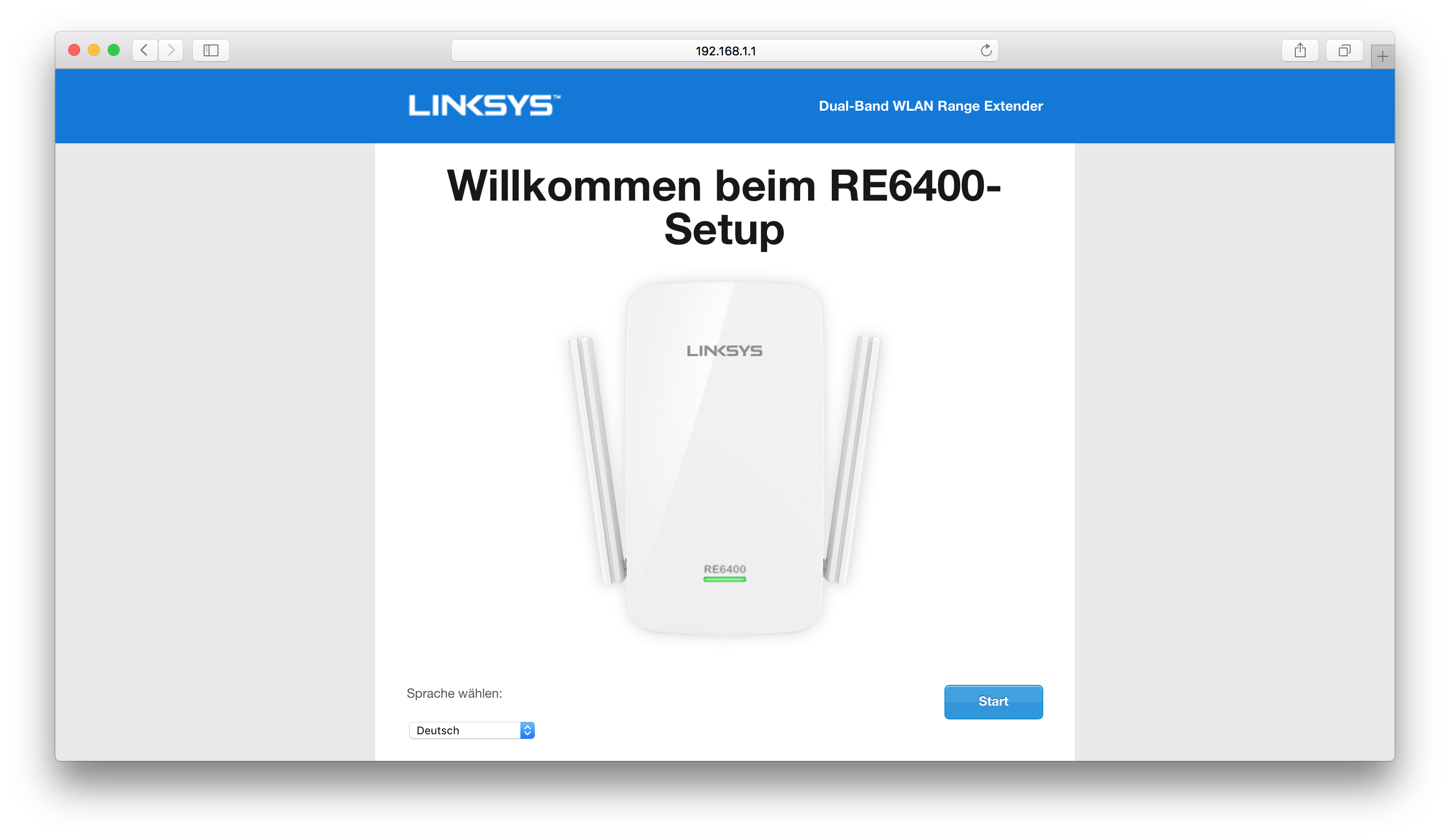 WLANac Repeater von Linksys im Test, der Linksys RE6400 - Techtest