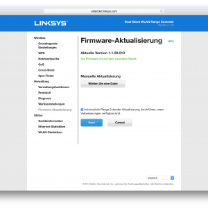 WLANac Repeater von Linksys im Test, der Linksys RE6400 - Techtest