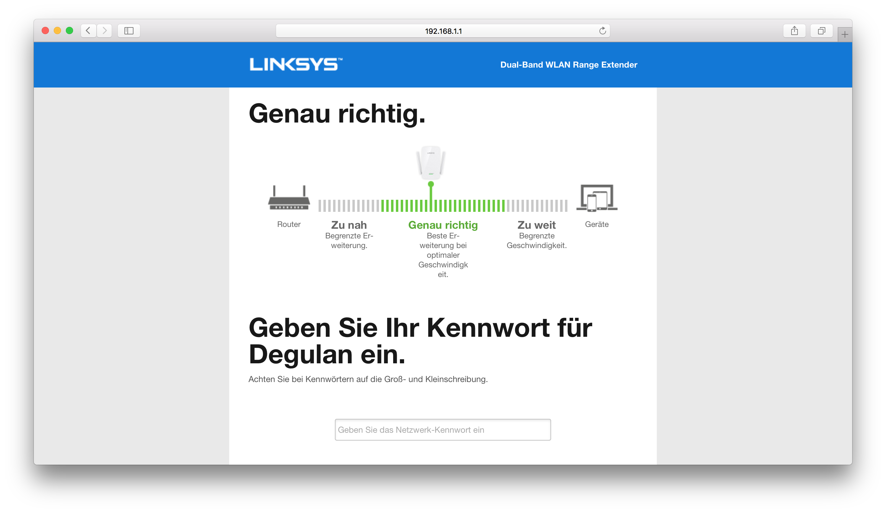 WLANac Repeater von Linksys im Test, der Linksys RE6400 - Techtest