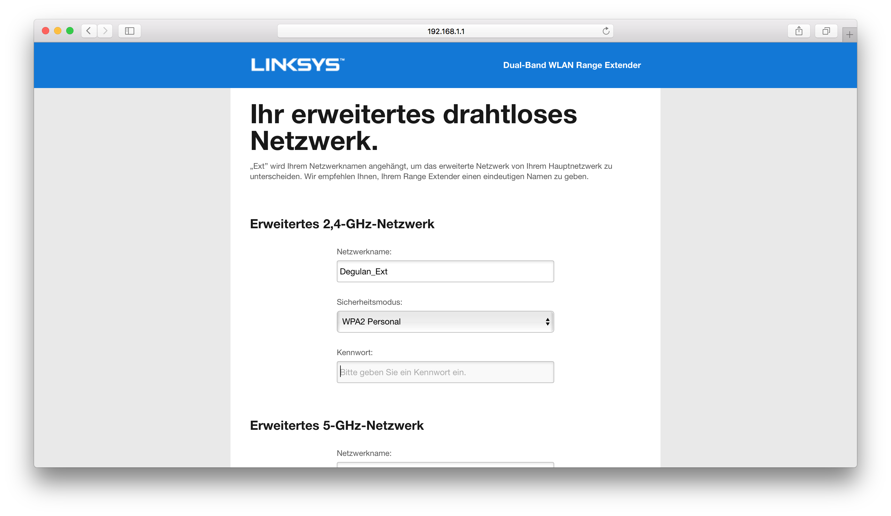 WLANac Repeater von Linksys im Test, der Linksys RE6400 - Techtest