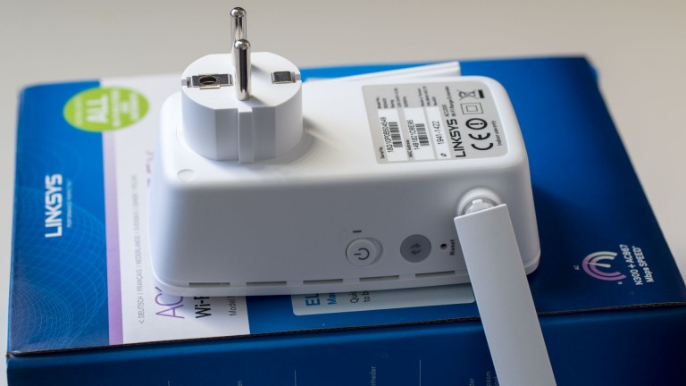 WLANac Repeater von Linksys im Test, der Linksys RE6400 - Techtest