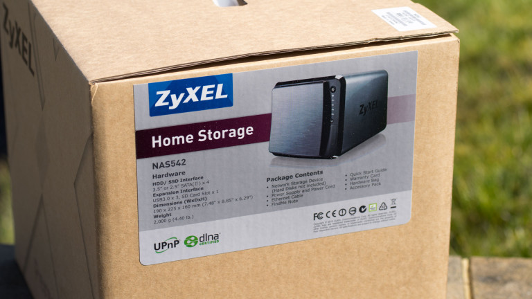 Günstiges 4 Bay NAS von ZyXEL im Test, das ZyXEL NAS542 - Techtest