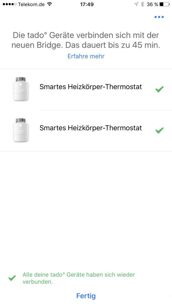 Die neue tado° Bridge ist da, mit HomeKit support! (Kostenfrei für ...