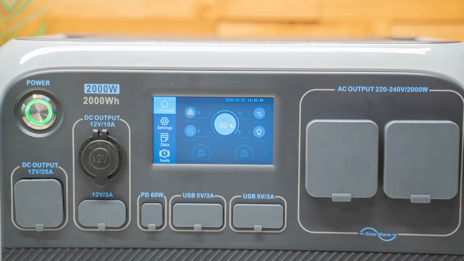 Test: PowerOak AC200P Powerstation, 2000Wh Kapazität!