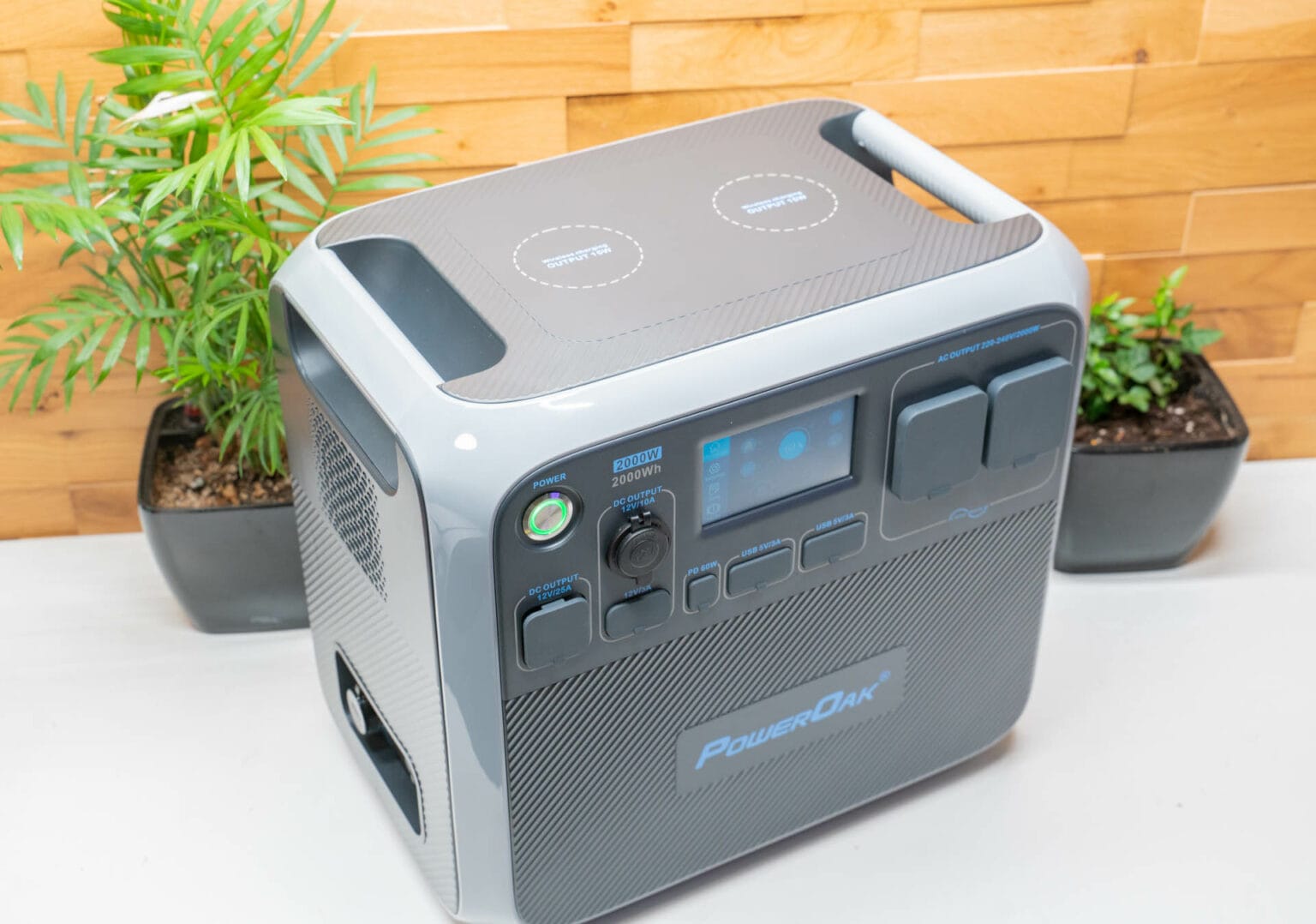 Test: PowerOak AC200P Powerstation, 2000Wh Kapazität!