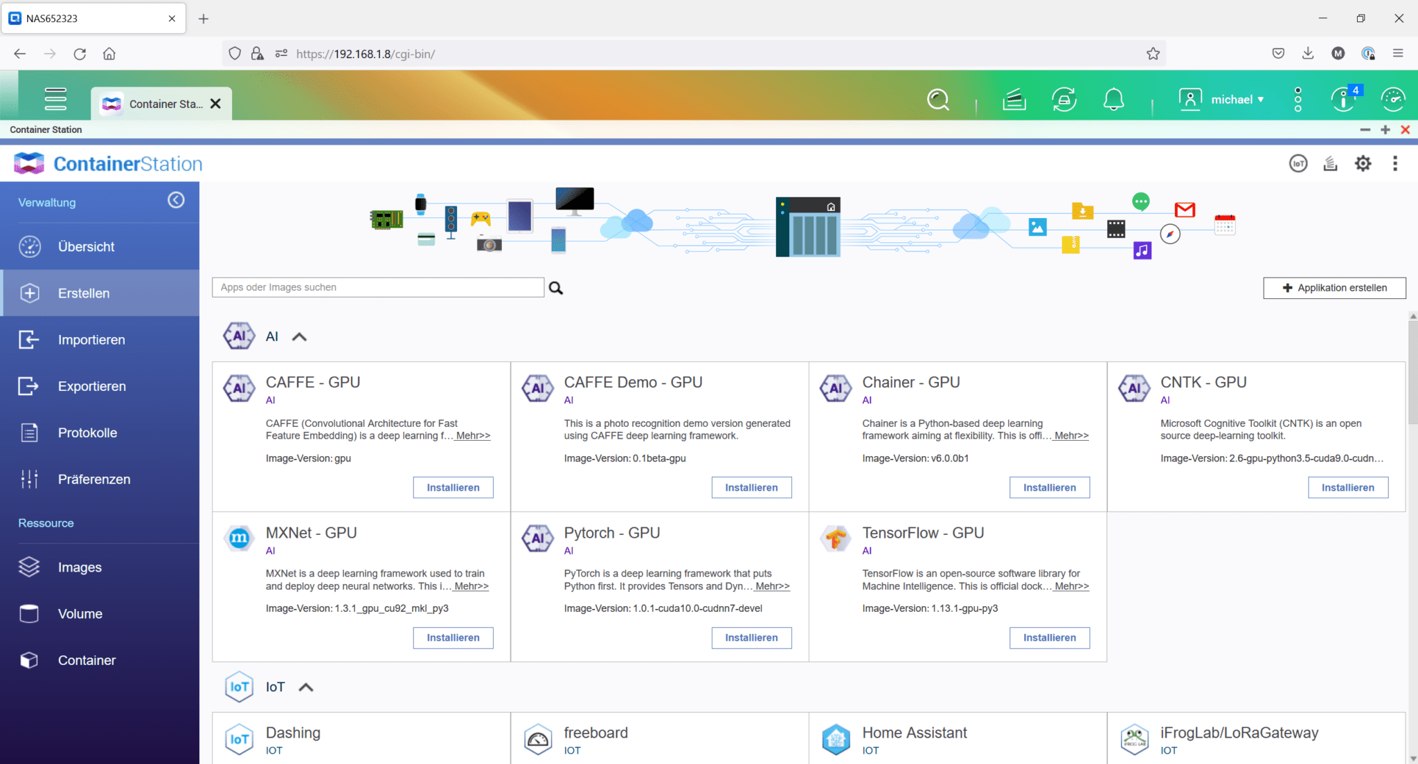 Was kann die Container Station bei QNAP? - Techtest
