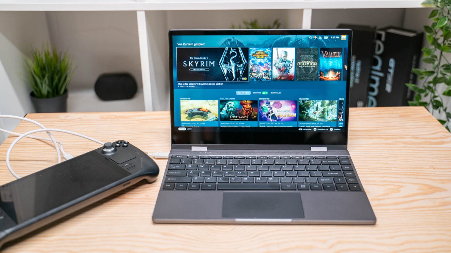 Das UPERFECT X LapDock im Test, ideal für Samsung DEX und das Steam ...