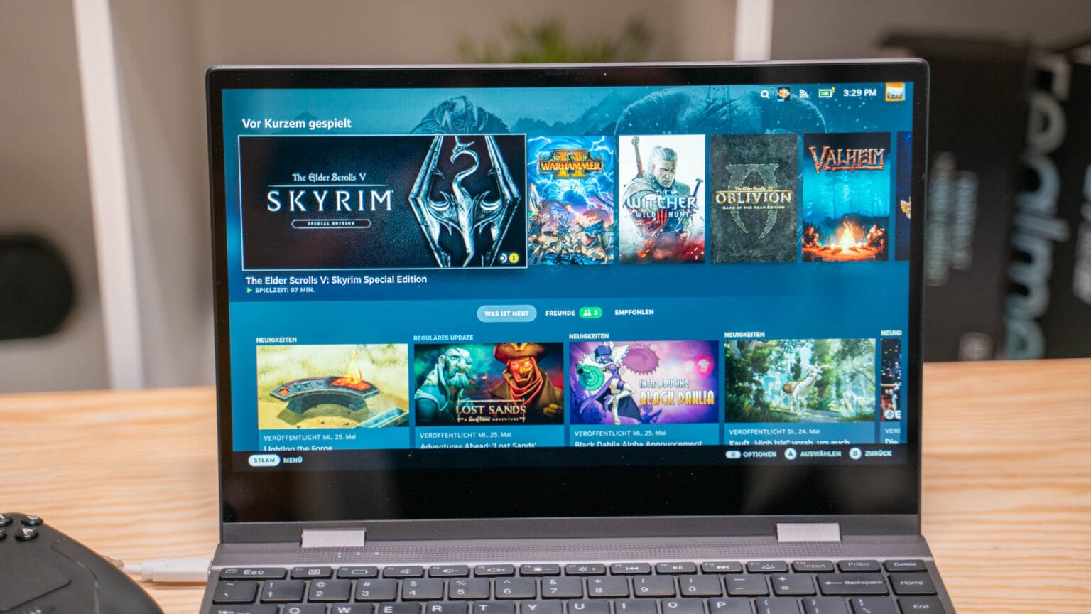 Das UPERFECT X LapDock im Test, ideal für Samsung DEX und das Steam ...