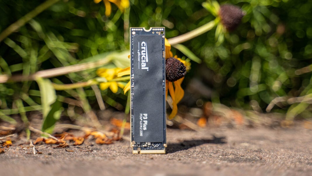 Die Crucial P3 Plus im Test, schnell solange du im Cache bleibst ...