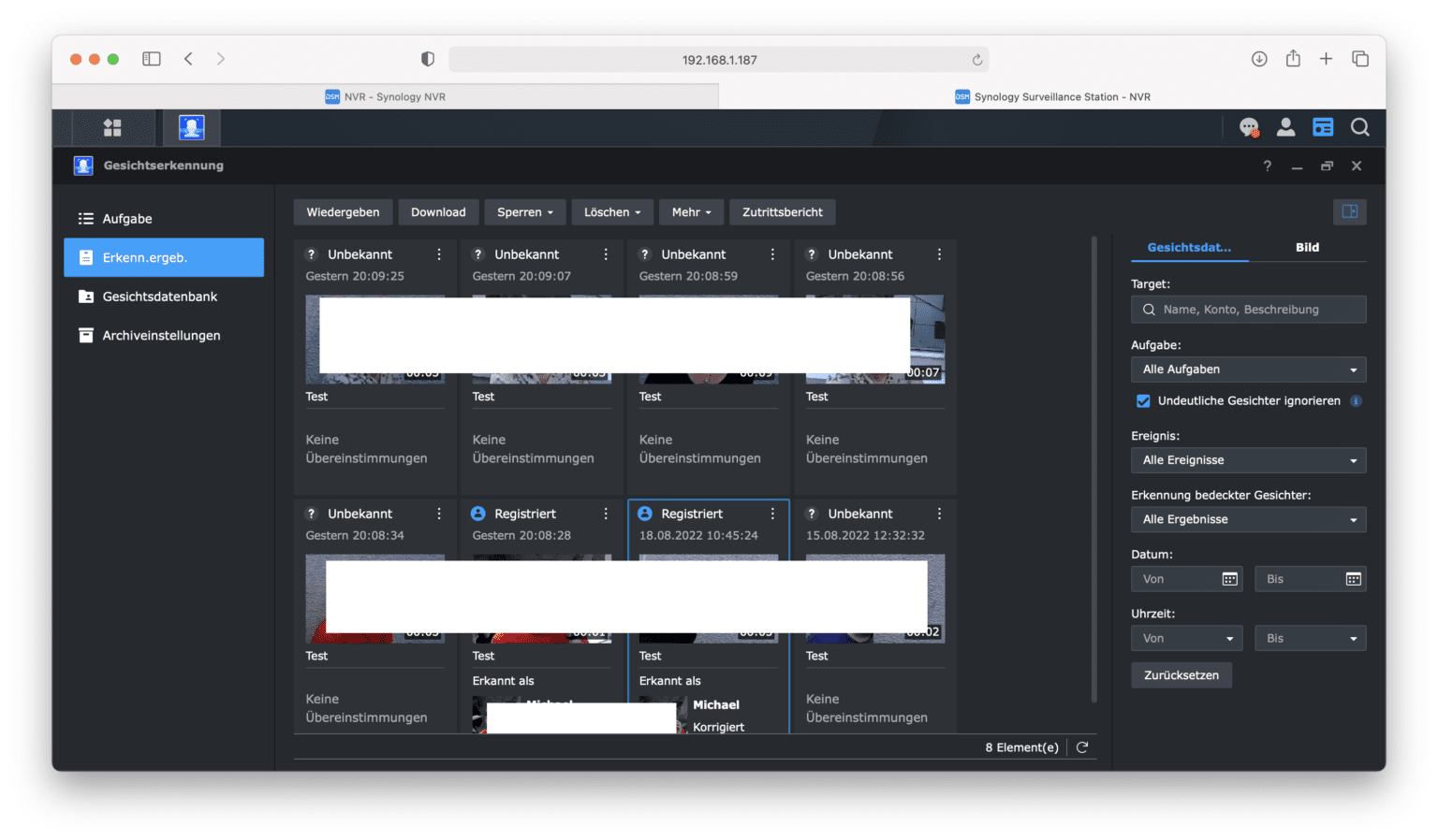 Synology DVA1622 im Test, NVR mit KI, Gesichtserkennung und NAS ...