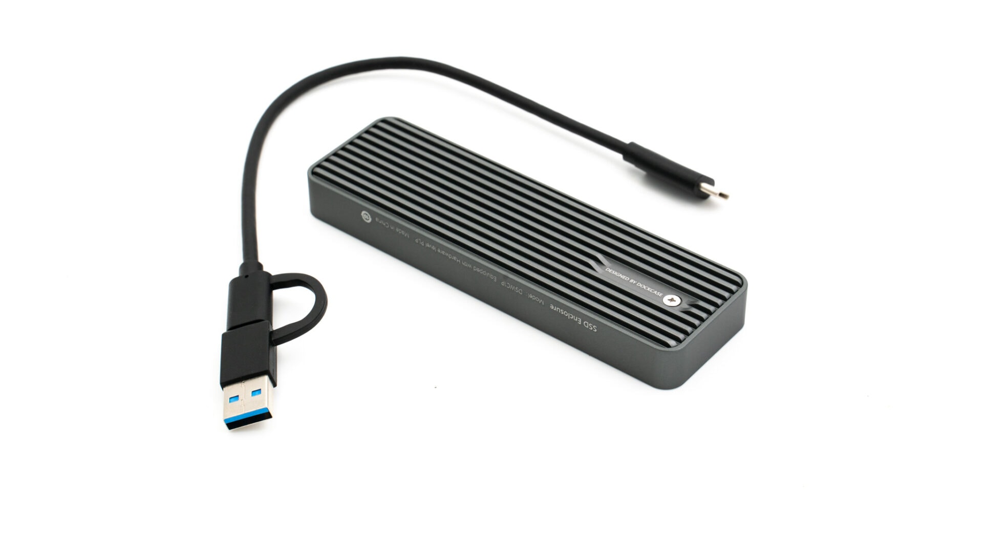 Das DOCKCASE Smart SSD Enclosure im Test, SSD Gehäuse mit Display ...