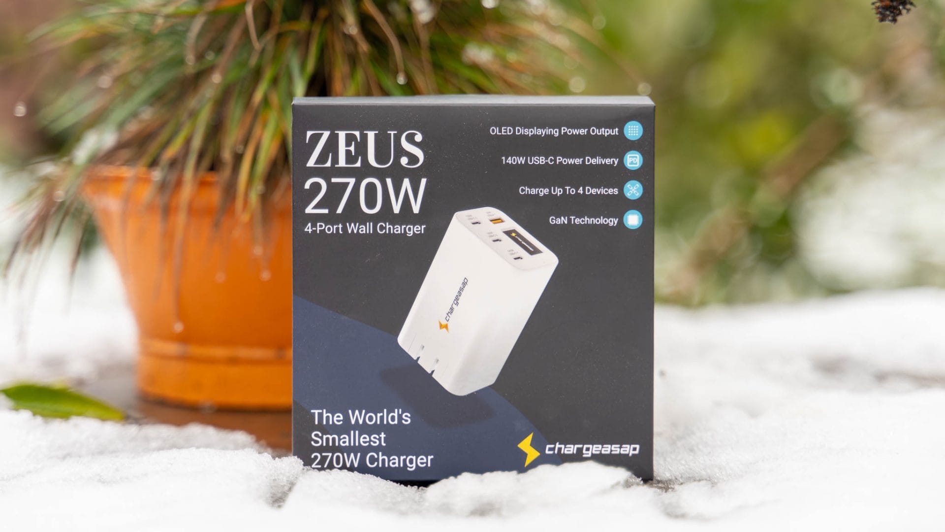 Test: Chargeasap Zeus 270W GaN USB-C Charger, 3x USB C mit bis zu 140W ...