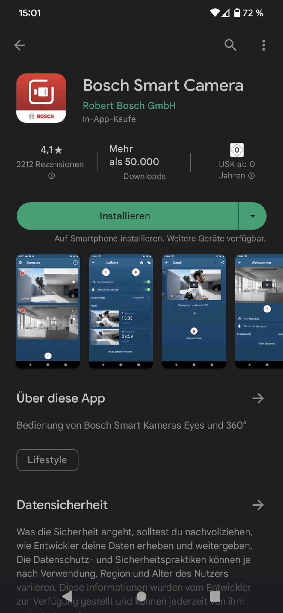 Test: Bosch Smart Home Eyes Innenkamera II, guter Datenschutz und Cloud ...