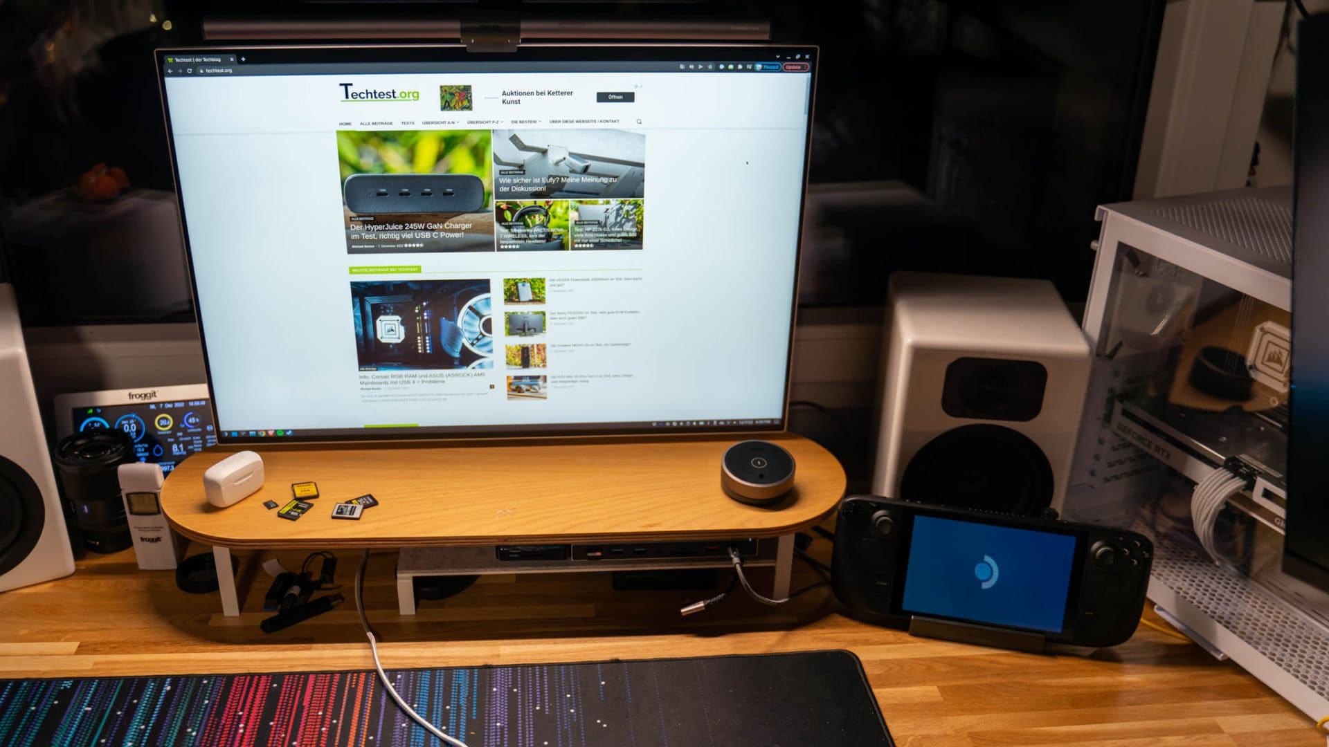 Steam Deck als Desktop PC? Ausreichend schnell? Stromsparend? Und gut ...