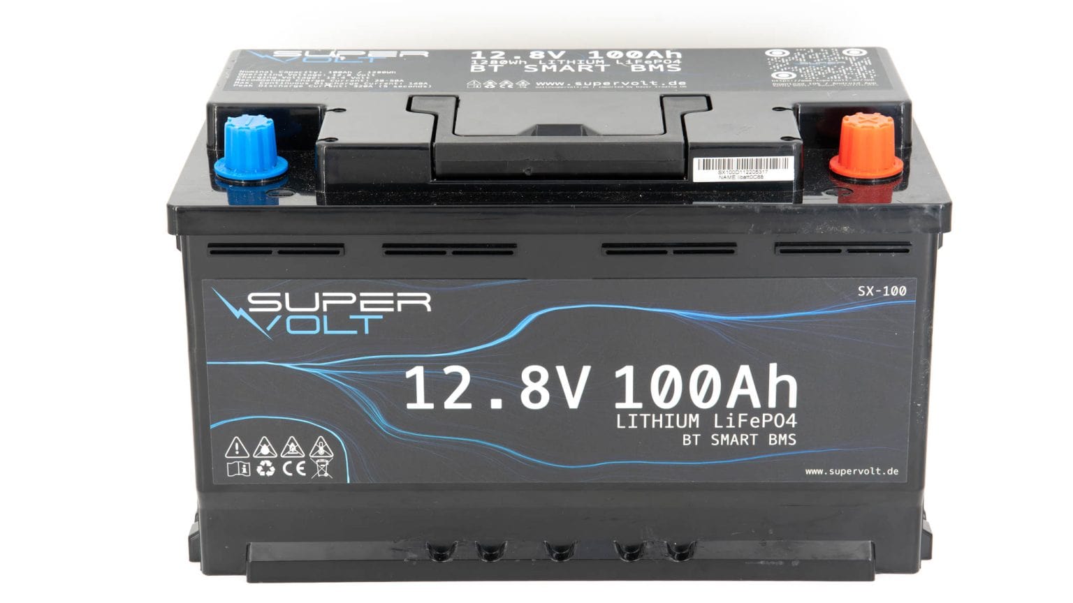 Test: Supervolt LiFePO4 100Ah 12.8V Lithium Batterie, ein besonders ...