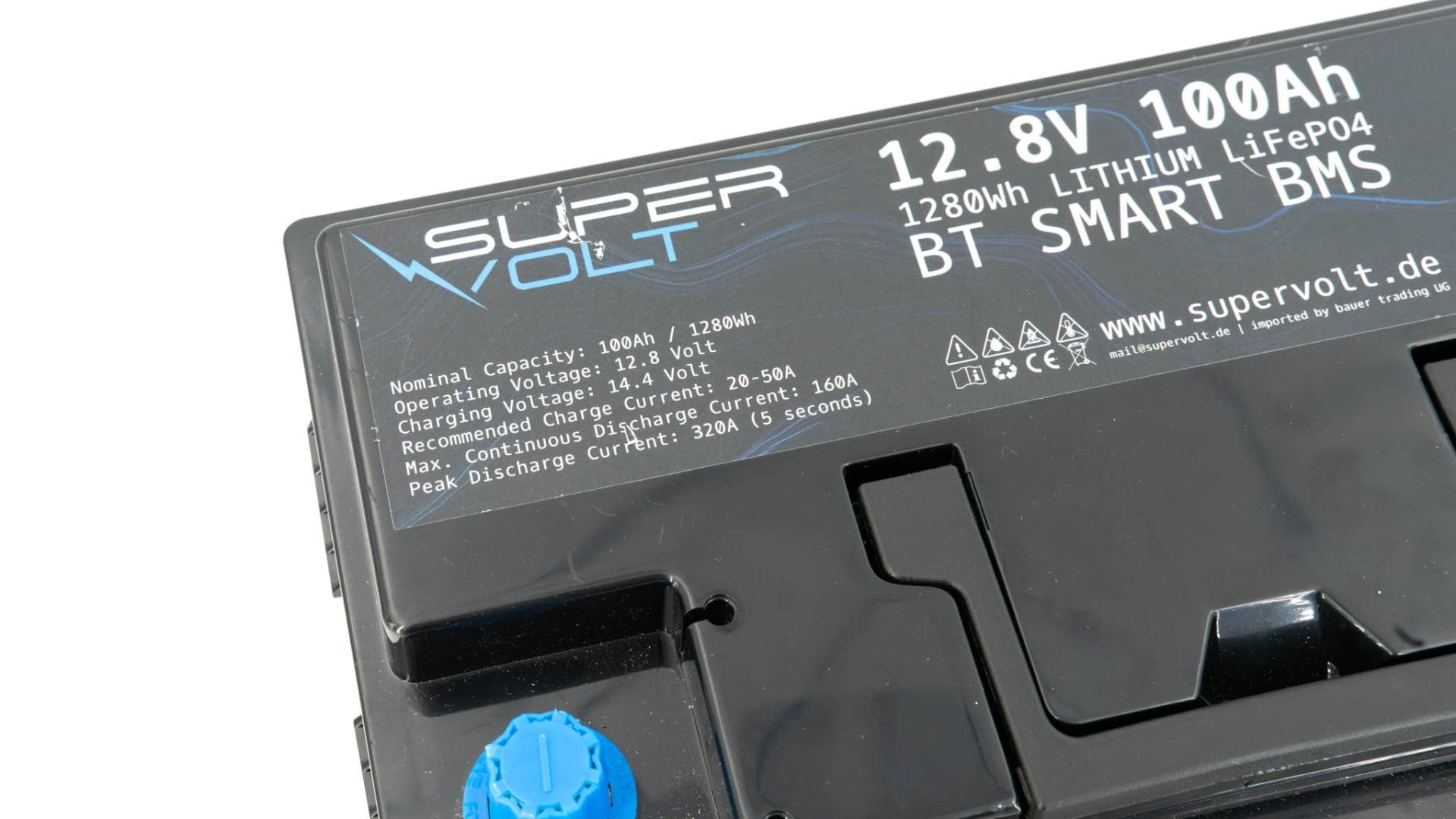 Test: Supervolt LiFePO4 100Ah 12.8V Lithium Batterie, ein besonders ...