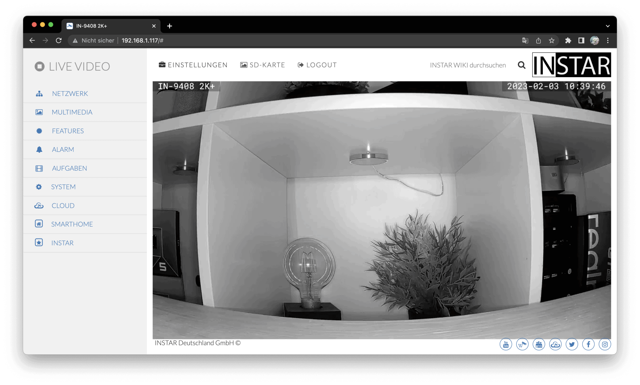 Test: INSTAR IN-9408, eine sehr gute Überwachungskamera ohne Cloud oder ...