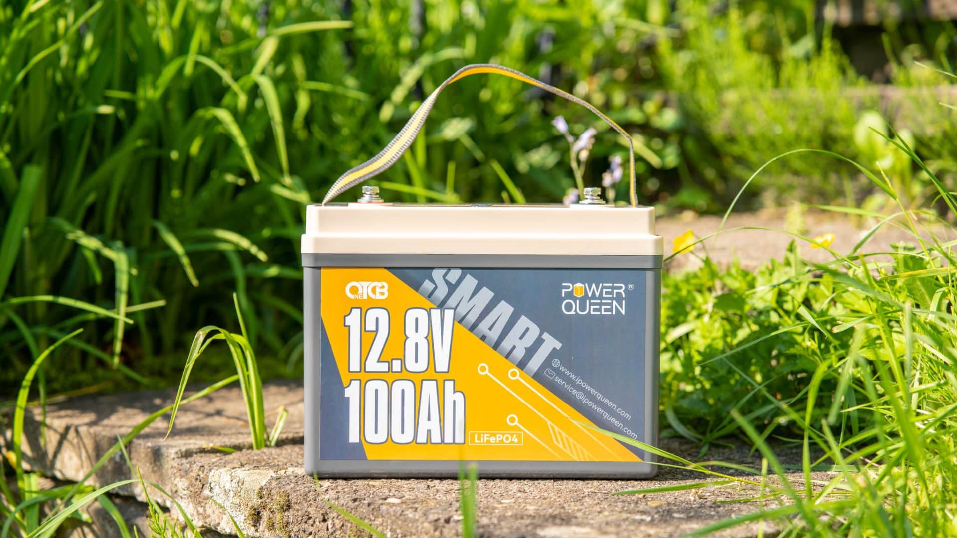 OTCB Smart LiFePO4 Akku? Was ist das? Power Queen 12,8V 100Ah OTCB ...