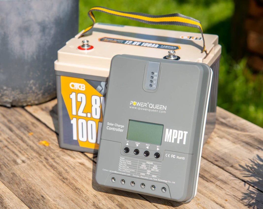 Power Queen PQ2430 MPPT Solarladeregler mit Bluetooth im Test - Techtest