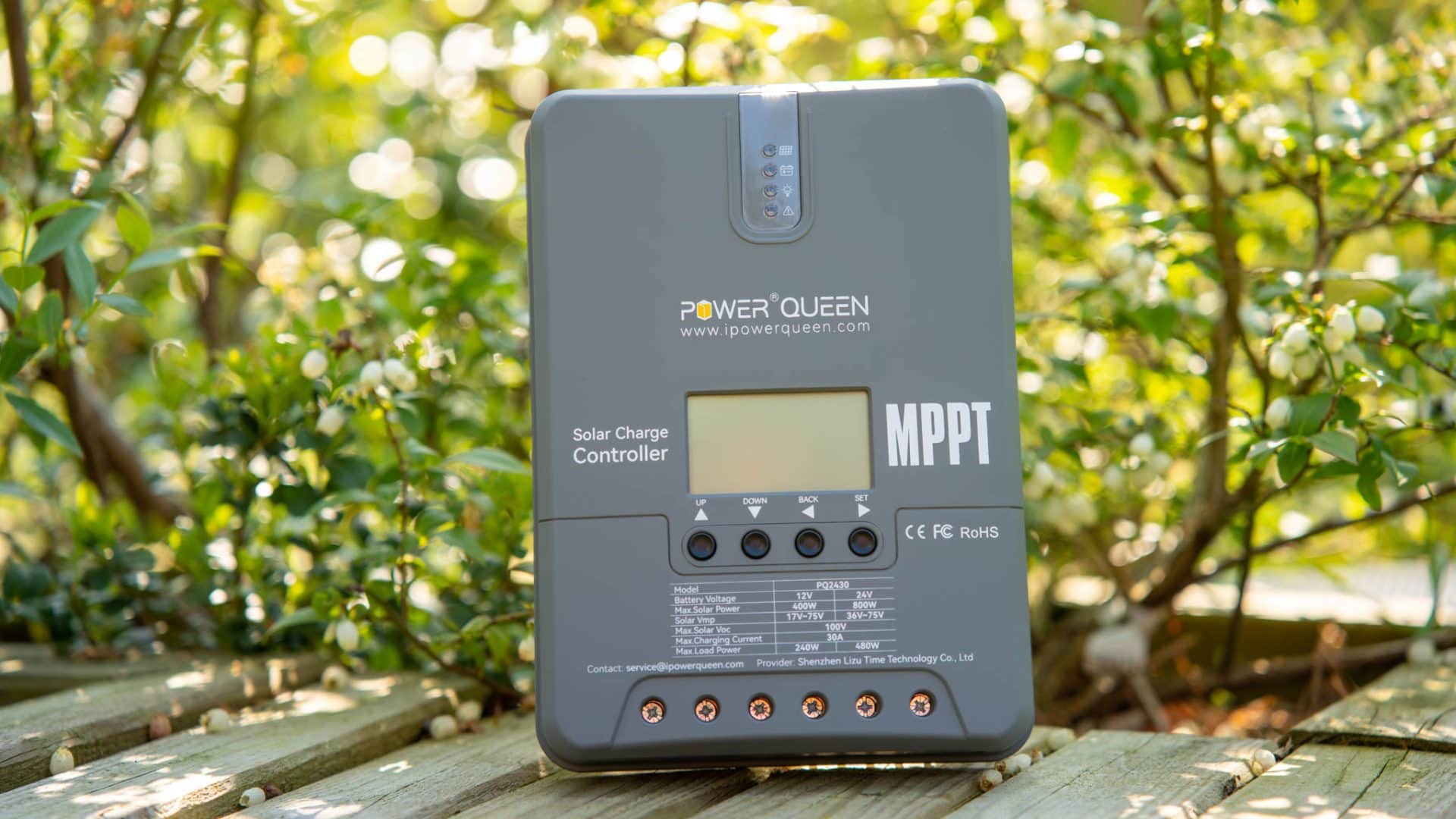 Power Queen PQ2430 MPPT Solarladeregler mit Bluetooth im Test - Techtest