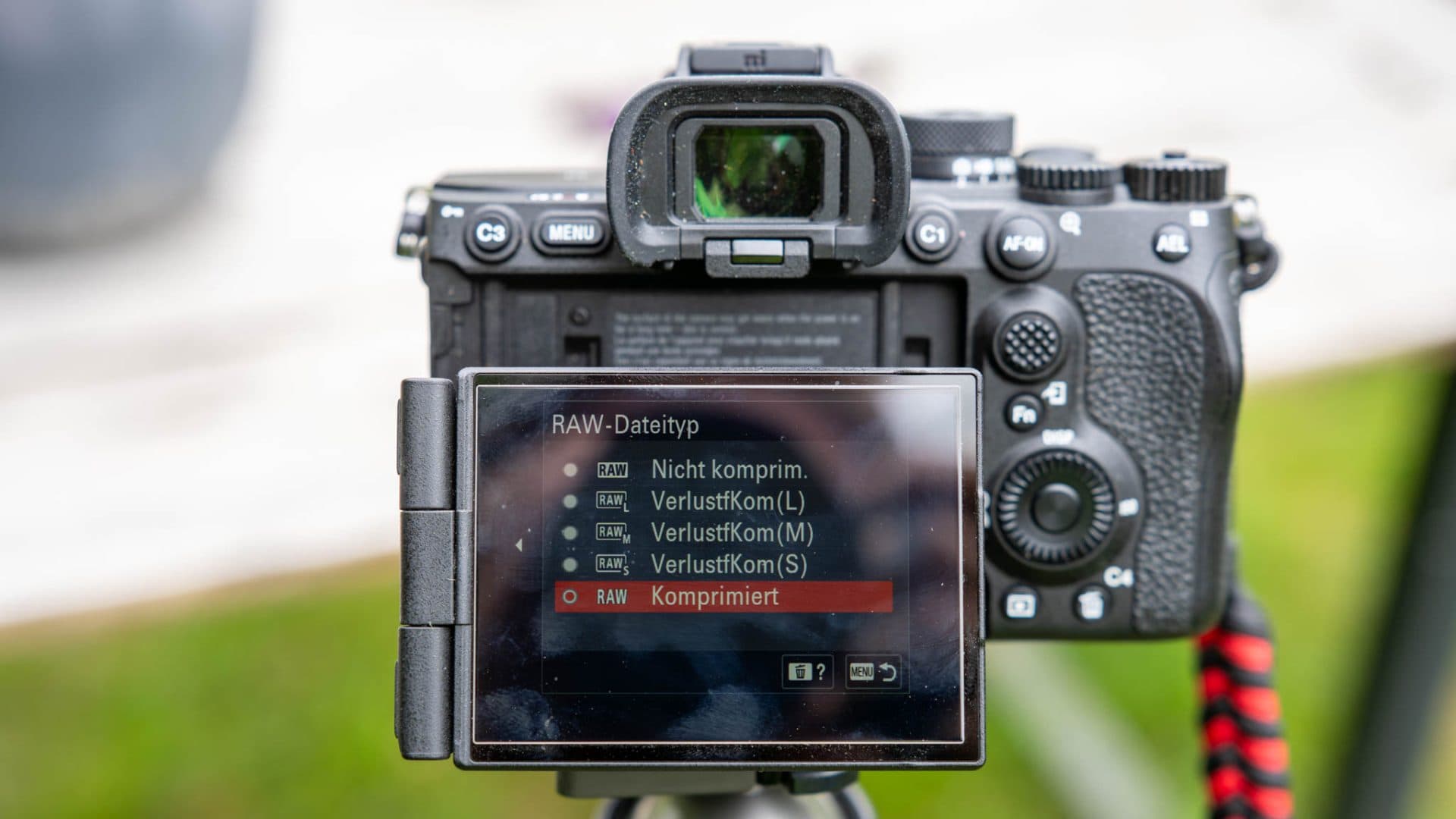 Sony RAW Unkomprimiert, Verlustfrei Komprimiert und Komprimiert ...