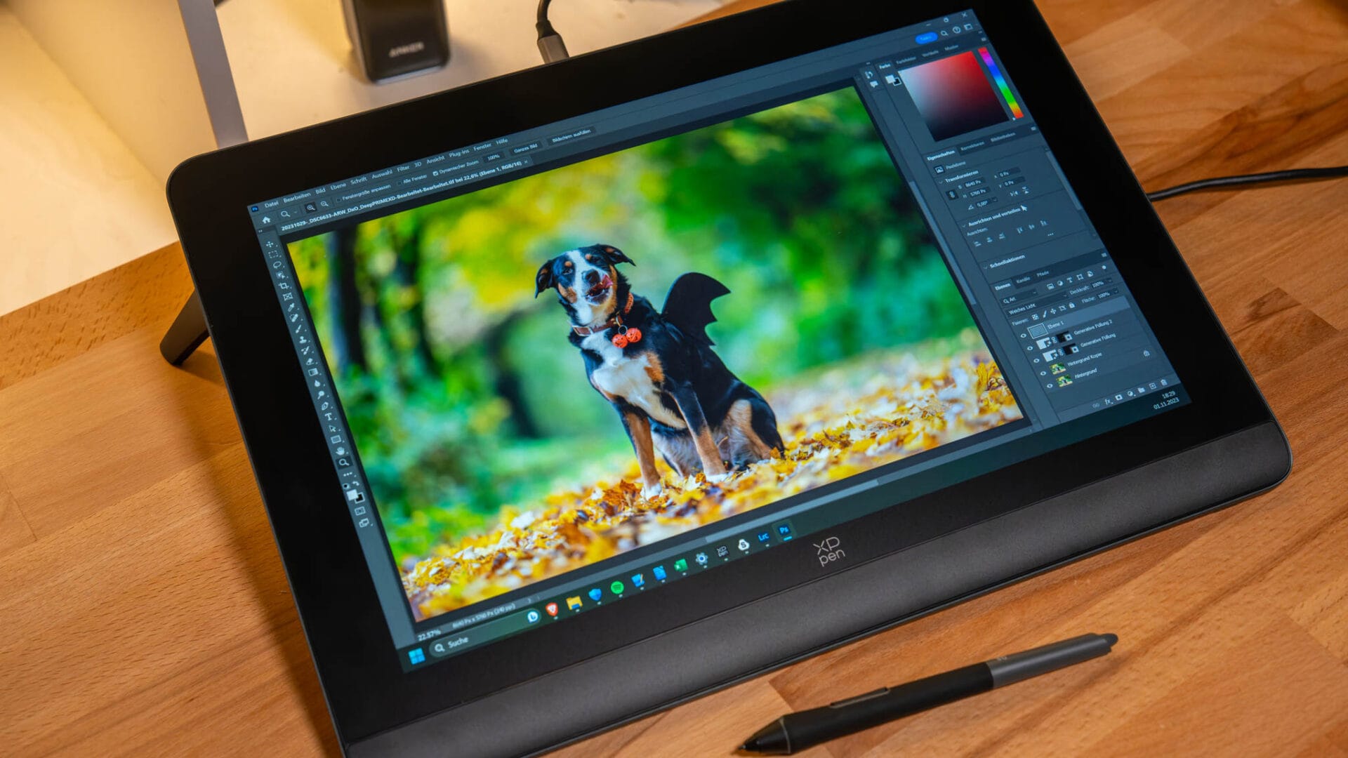 XPPen Artist Pro 16 Stift-Display (Gen 2) Test, hohe Displayqualität ...