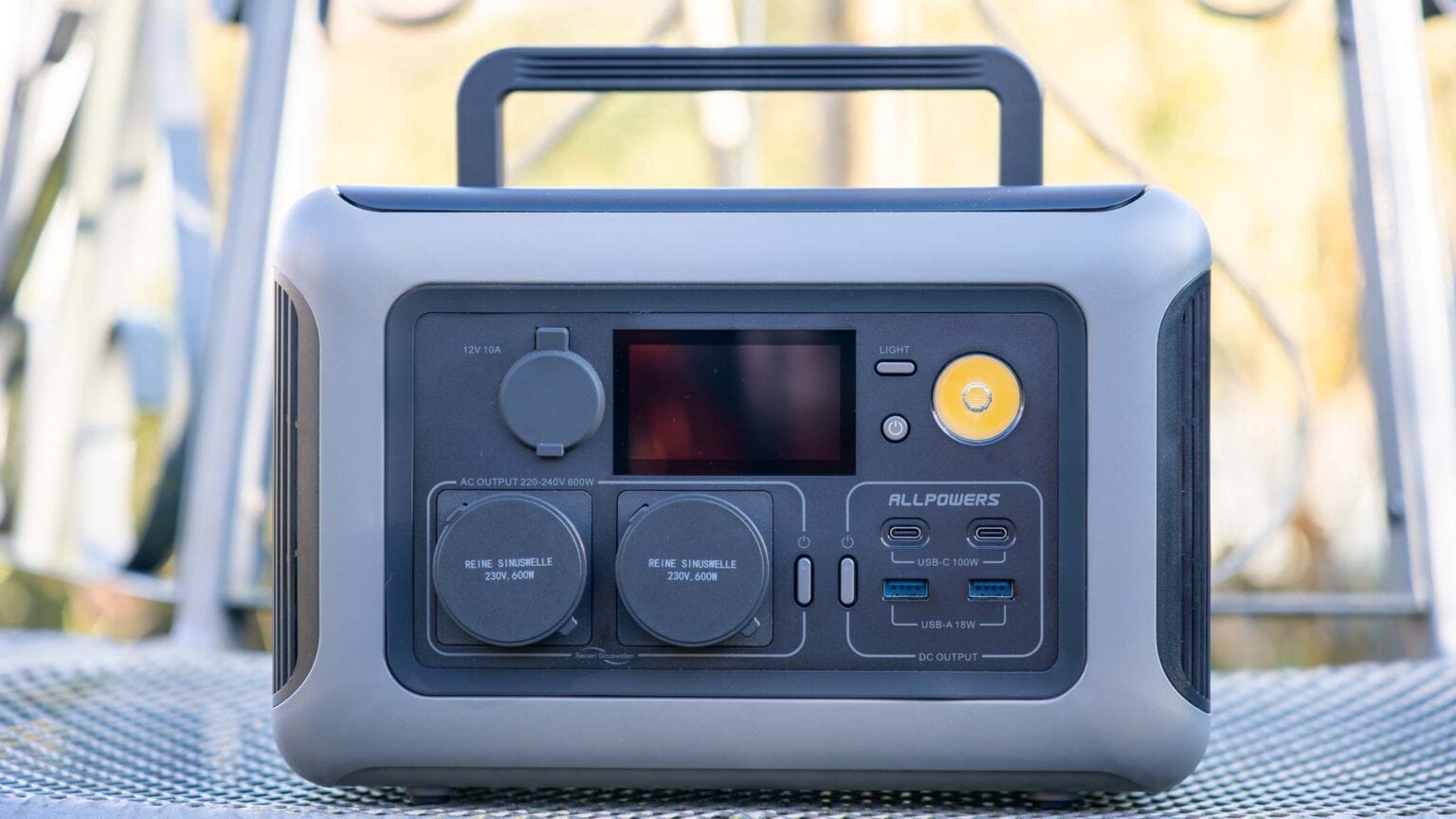 ALLPOWERS R600 im Test, tolle Powerstation mit fantastischer IO! - Techtest