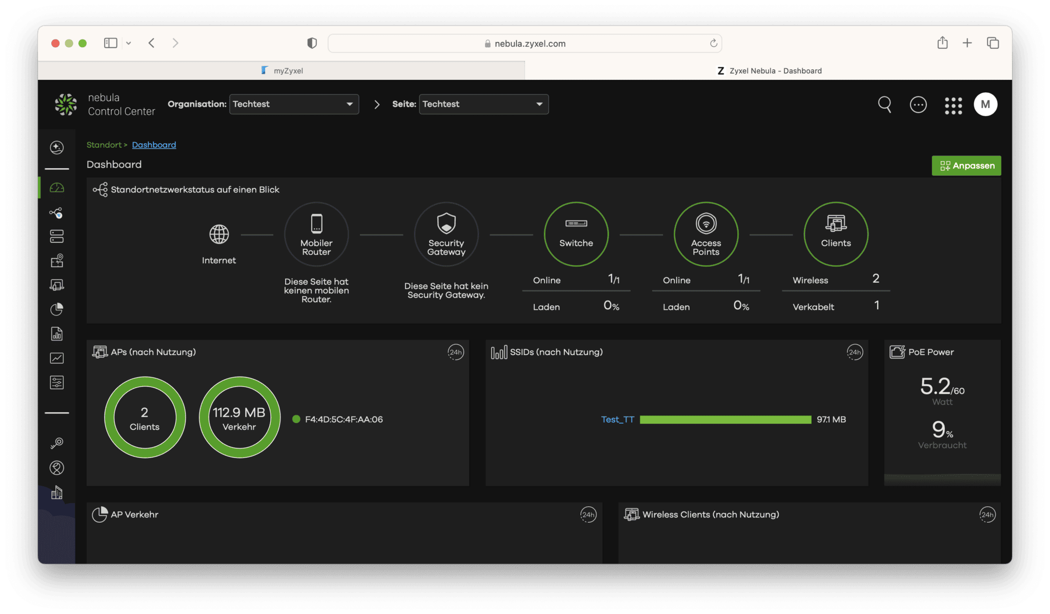 Ein Blick auf die Zyxel Nebula Cloud (und Test des Zyxel NWA50AX Pro ...