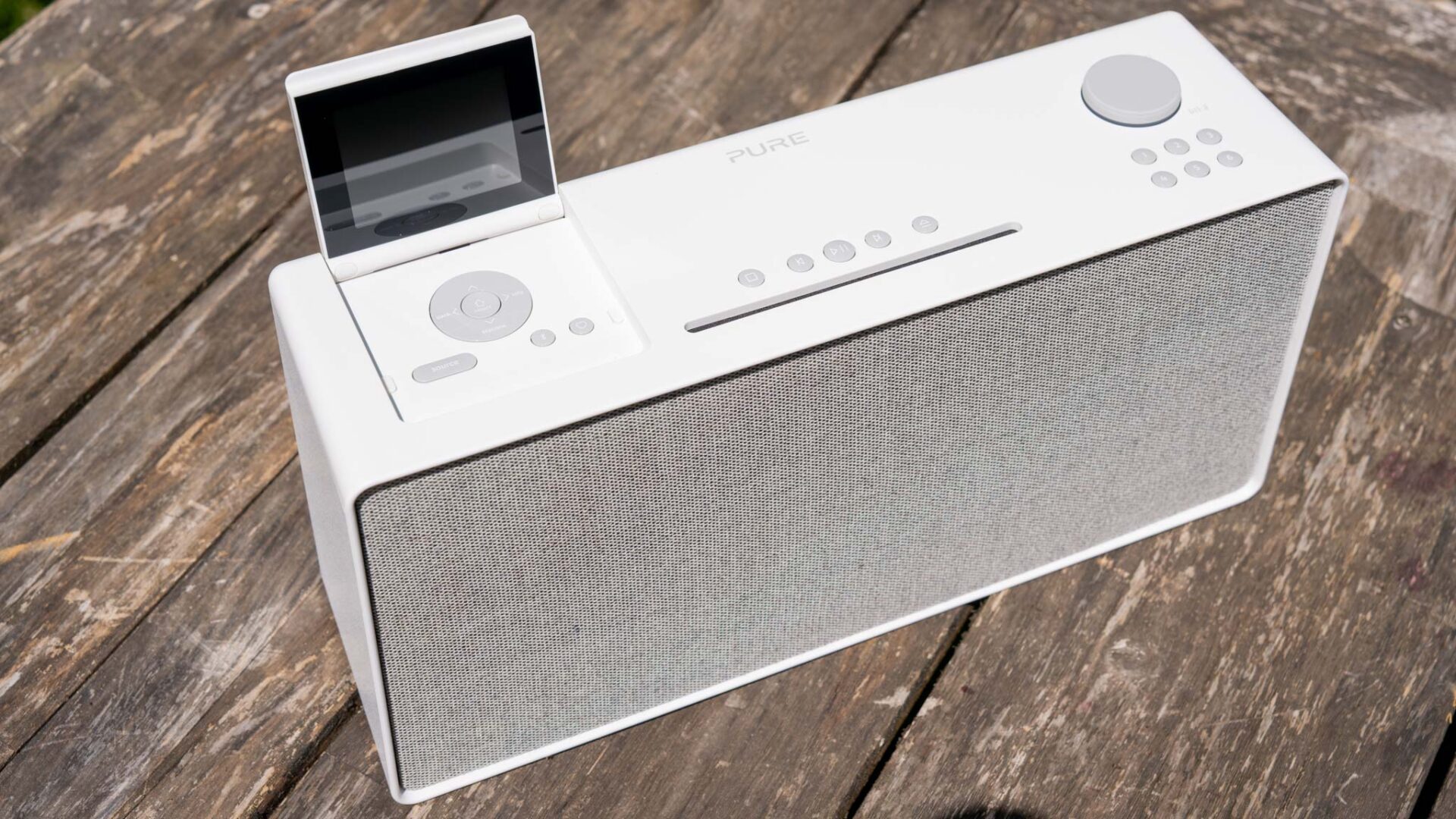 All-In-One Musiksystem mit CD, DAB+, FM Radio, Internet Radio und Spotify Connect! Pure Evoke ...